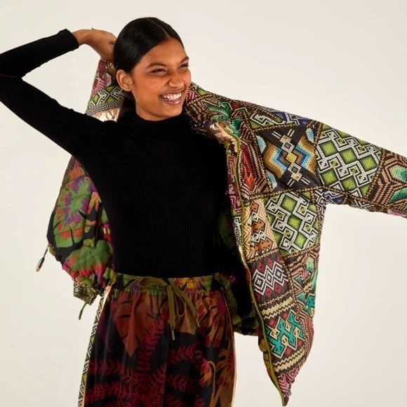 FARM Rio | Jackets & Coats | New Farm Rio Tropical Rauti Reversible ...